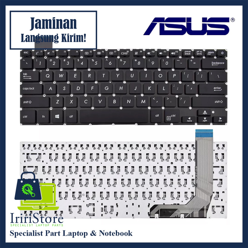 Jual Keyboard Laptop Asus A405 A407 A407M A407MA A407U A407UA A407UB ...