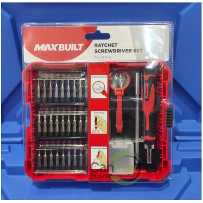 Jual krisbow/maxbuilt set obeng 31pcs / precision rachet screwdriver ...