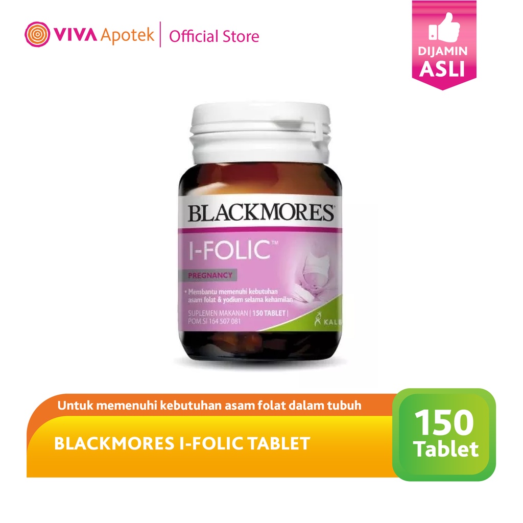 Jual Blackmores I-Folic untuk Kebutuhan Asam Folat - 150 Tablet ...