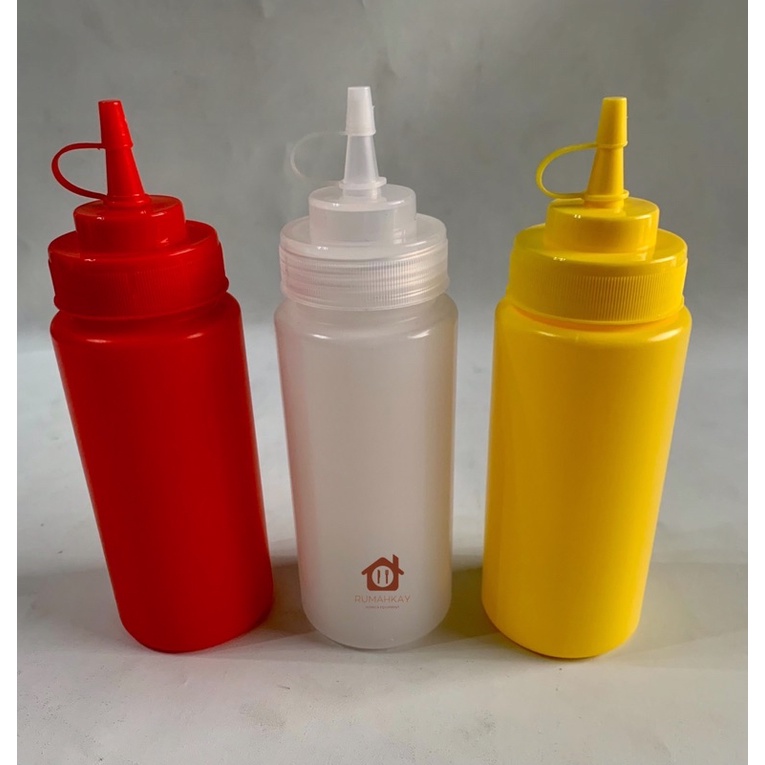 Jual Squeeze Dispenser 16oz / 420ml botol saos plastik | Shopee Indonesia