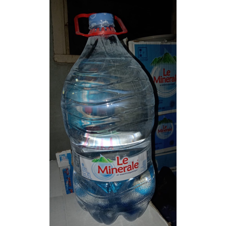 Jual Le Minerale Galon 5 Liter Air Minum Galon | Shopee Indonesia