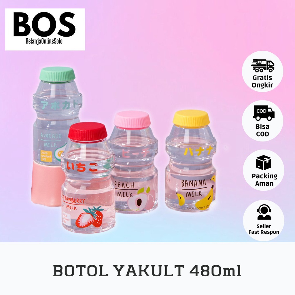 Jual BOS-BOTOL YAKULT 480ML | Shopee Indonesia
