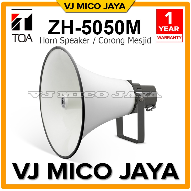 Jual TOA ZH-5050M Horn Speaker 50 watt + Trafo Matching / Corong Masjid | Shopee Indonesia