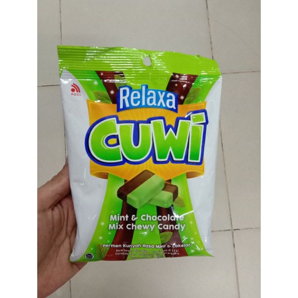 Jual Permen Relaxa CUWI mint Chocolate 115g | Shopee Indonesia