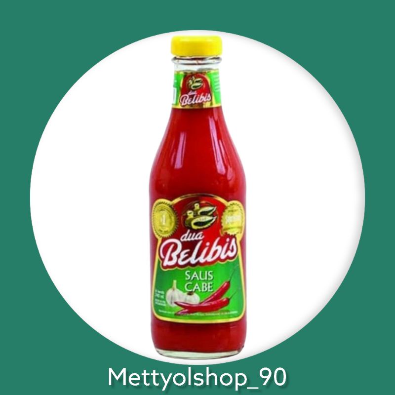 Jual SAUS CABE DUA BELIBIS BOTOL / DUA BELIBIS SAOS SAMBAL ASLI 340 ML ...