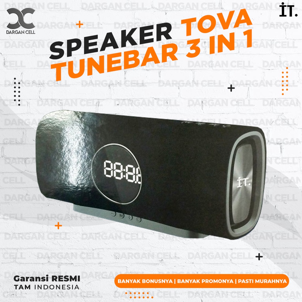 Jual SPEAKER PORTABLE IT TOVA TUNEBAR 3 IN 1 GARANSI RESMI 1 TAHUN | Shopee Indonesia