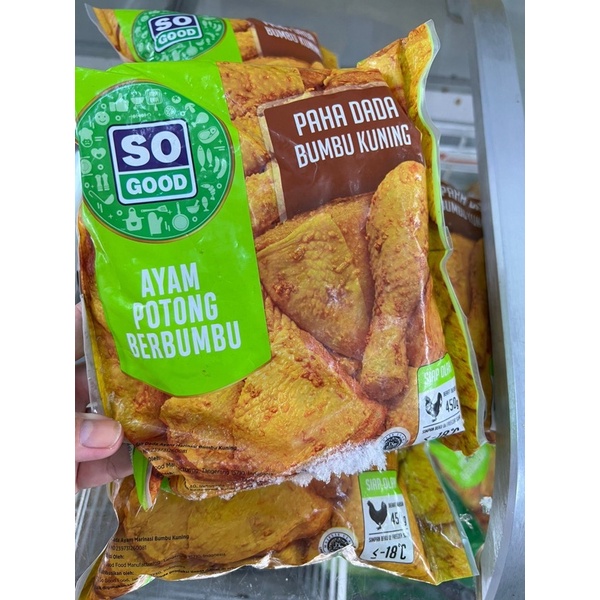 Jual So Good Ayam Potong Bumbu Kuning//450g | Shopee Indonesia
