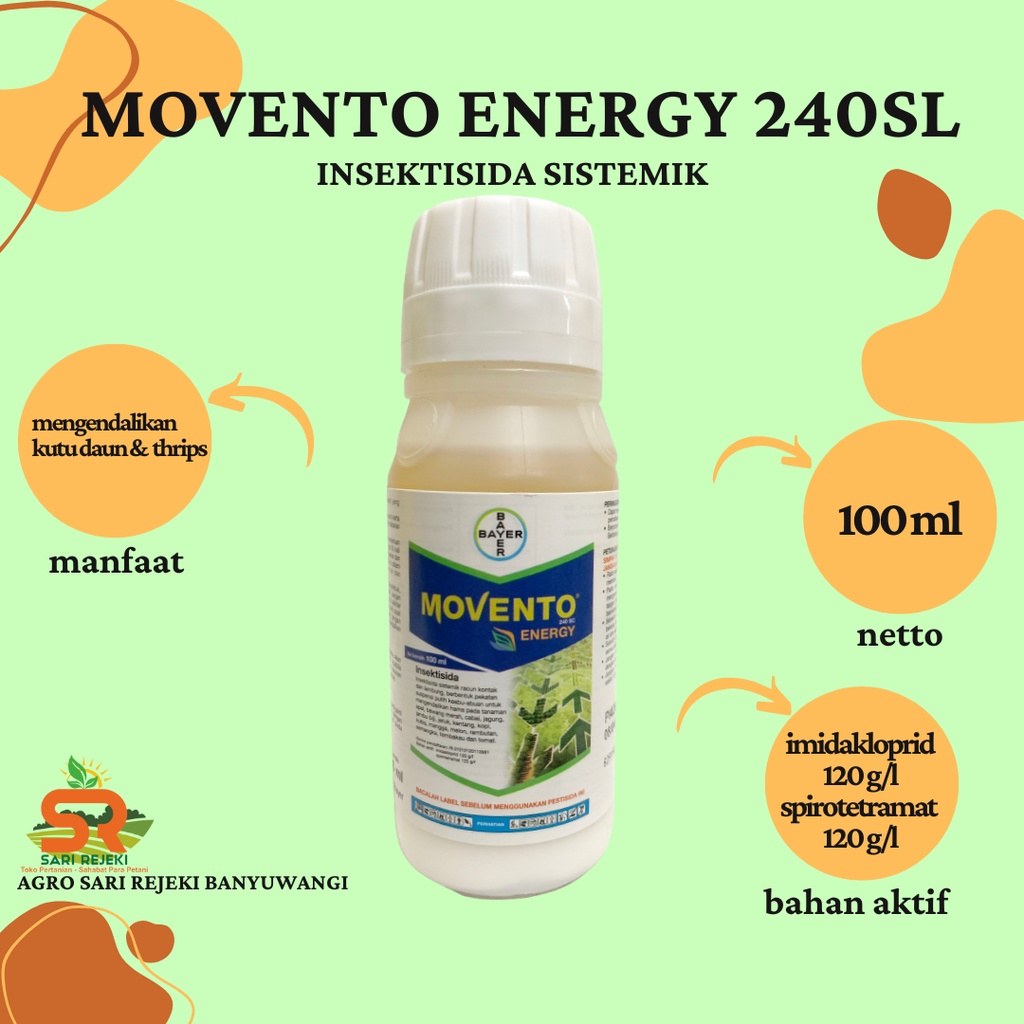 Jual MOVENTO ENERGY 240SC 100ML INSEKTISIDA SISTEMIK | Shopee Indonesia
