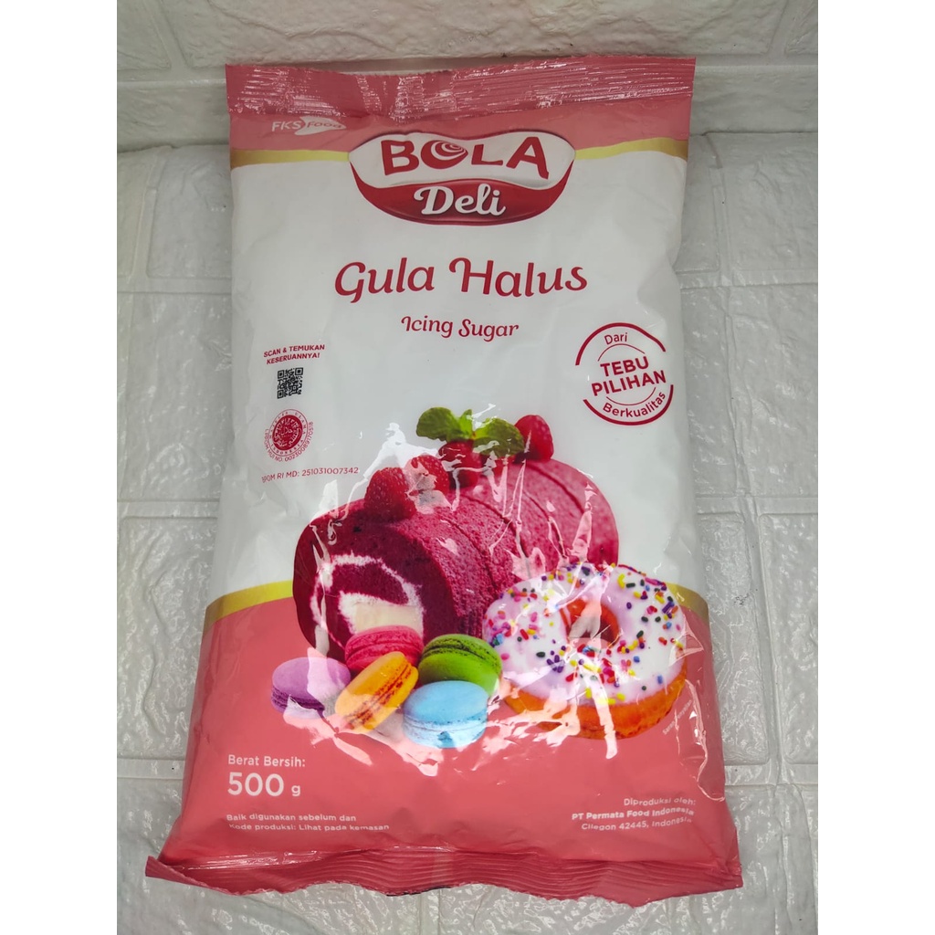 Jual BOLA DELI GULA HALUS 500 GR | Shopee Indonesia