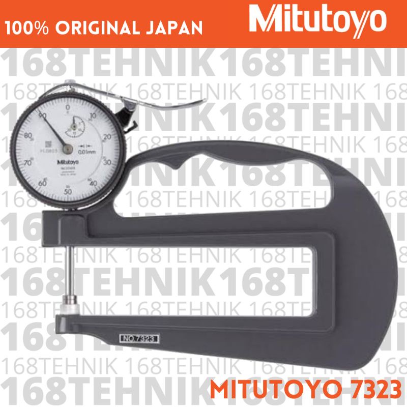 Jual MITUTOYO 7323 / MITUTOYO 7323A DIAL THICKNESS GAUGE 0-20MM / 0.01 | Shopee Indonesia