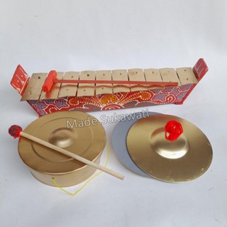 Jual PRODUK- GAMELAN MINI 40CM GONG CENGCENG KHAS BALI ALAT MUSIK ...