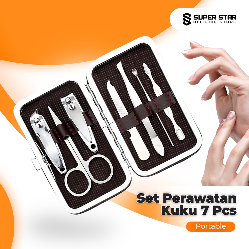 Jual Paket Perawatan Meni Pedi Gunting Kuku Pinset Alis Korek Kuping ...