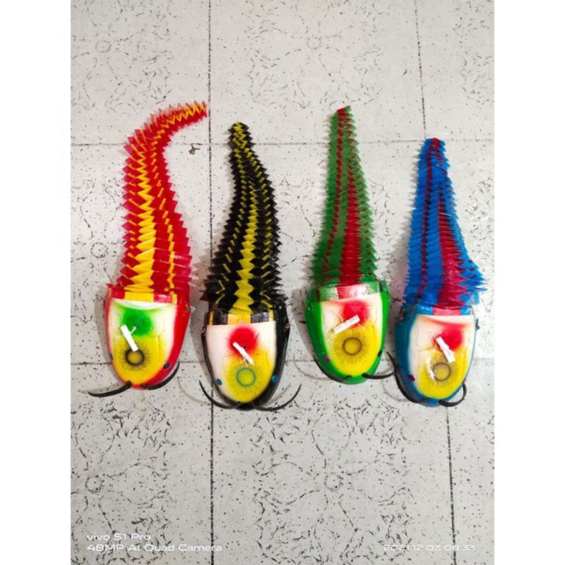 Jual MAINAN JADUL LELE TARIK JALAN/ MAINAN JAMAN DULU IKAN LELE TARIK ...