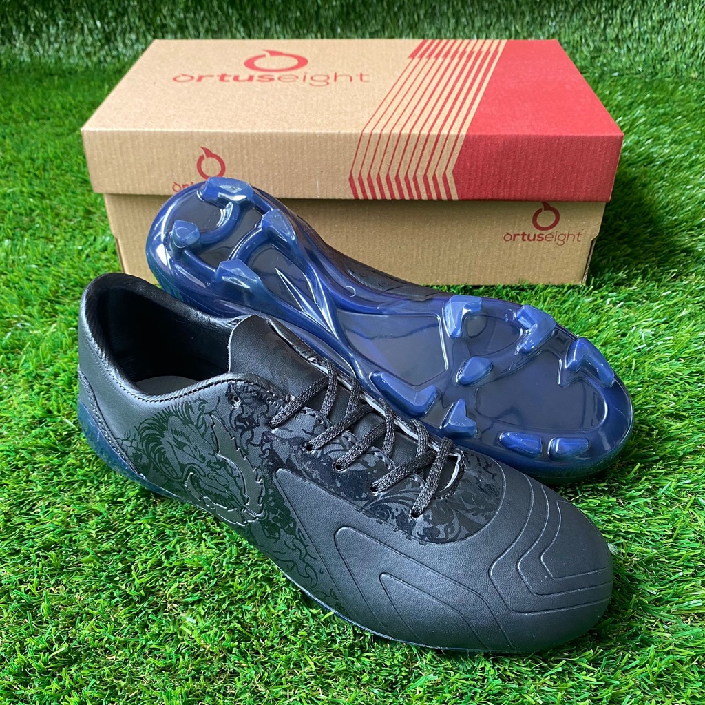 Jual sepatu bola ortus ryuo full black simple terlaris motif batik ...
