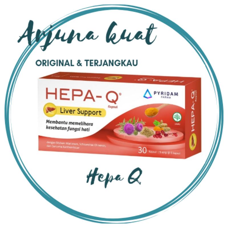 Jual HEPA Q PER BOX ISI 30 KAPSUL ED JAUH | Shopee Indonesia