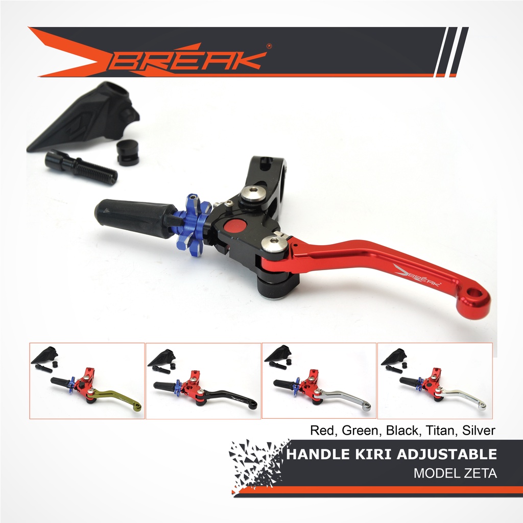 Jual HANDLE X-BREAK KIRI ADJUSTABLE MODEL ZETA | Shopee Indonesia