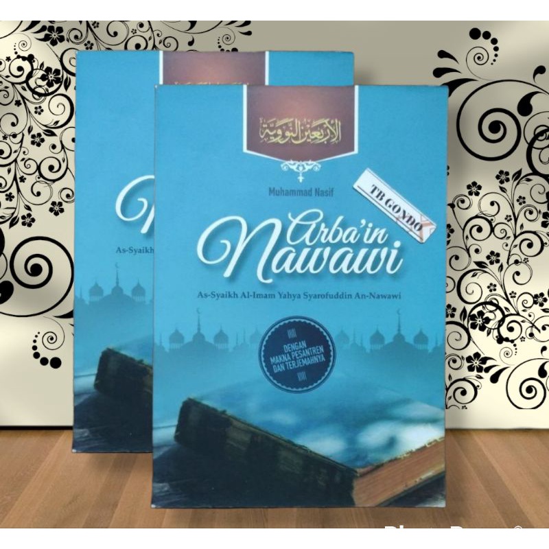 Jual Buku Terjemah Kitab Arbain Nawawie Nawawi Tiga Bahasa Ukuran Besar Isf | Shopee Indonesia