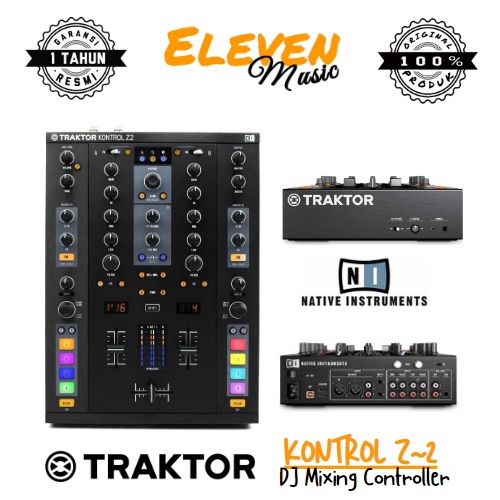 Jual Native Instruments Traktor Kontrol Z2 DJ Mixing Controller | Shopee Indonesia
