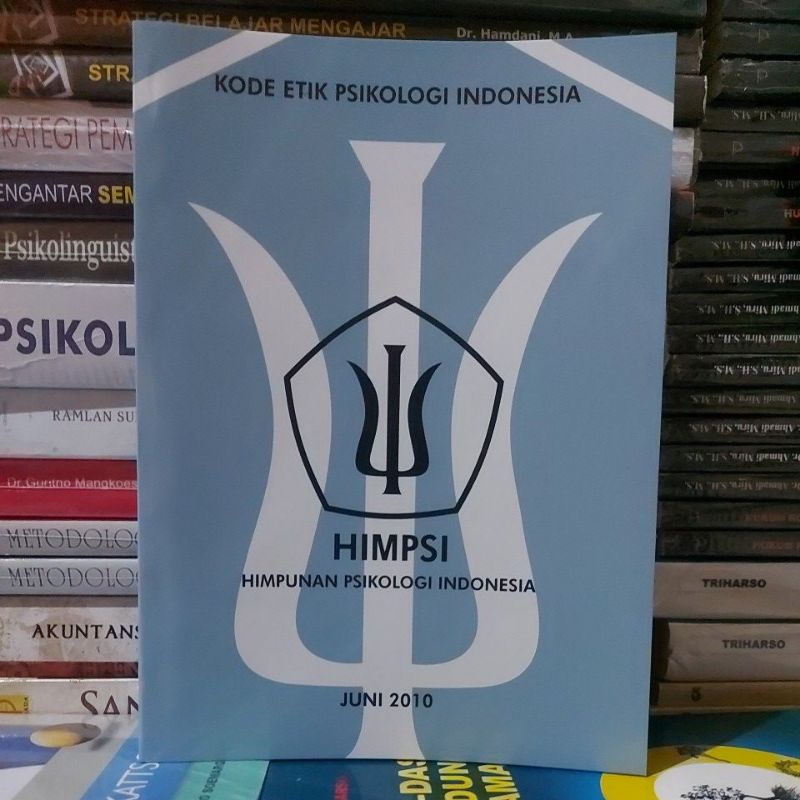 Jual KODE ETIK PSIKOLOGI INDONESIA oleh HIMPSI ( Himpunan Psikologi ...