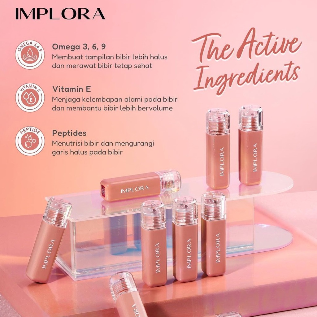 Jual Implora Jelly Tint - Lip Tint | Shopee Indonesia