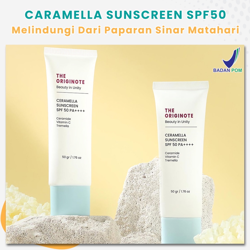 Jual The Originote Ceramella Sunscreen SPF50 PA++++ 50gr Original BPOM ...
