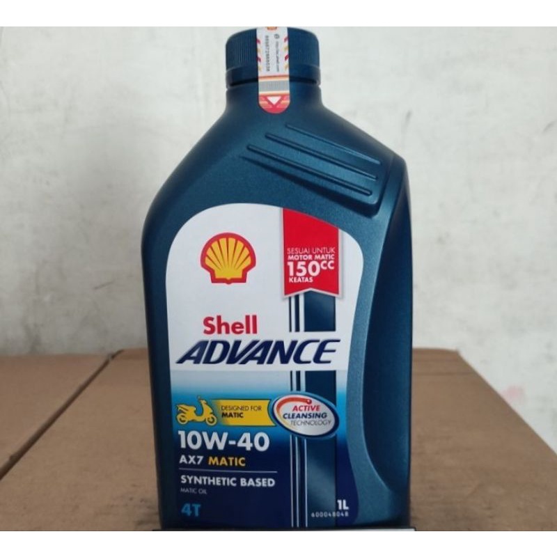 Jual Shell Advance AX7 Matic Scooter 10W-40 1L | Shopee Indonesia