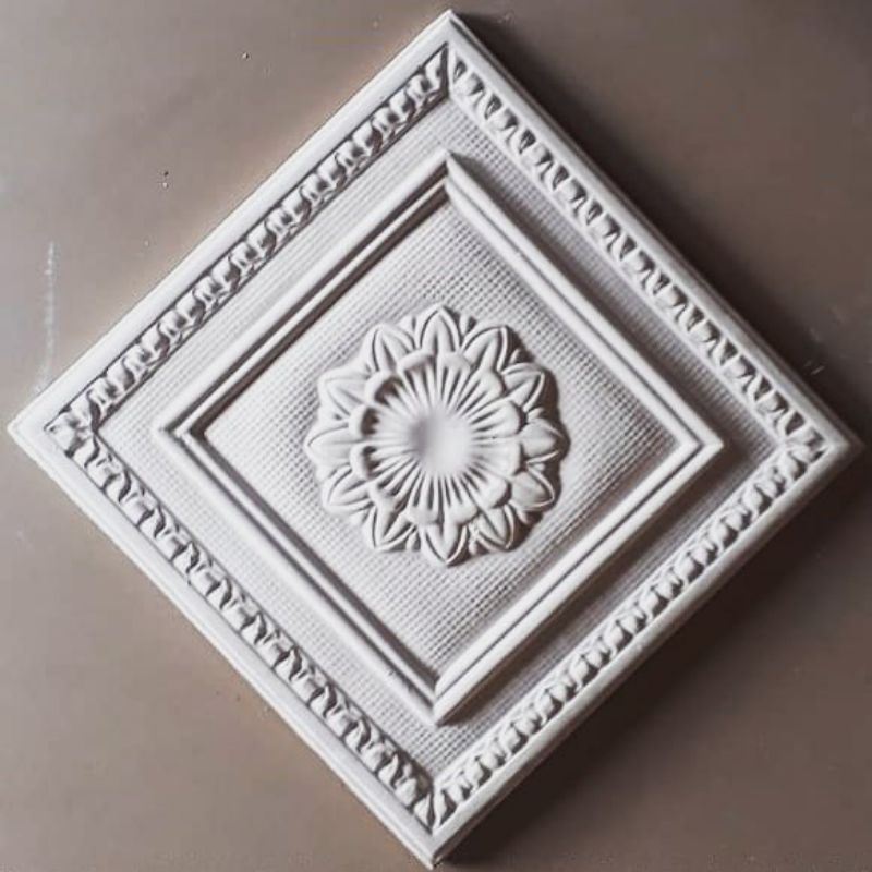 Jual Ornamen Lampu Gypsum / Bunga Lampu Gypsum / Hiasan Lampu Gypsum ...