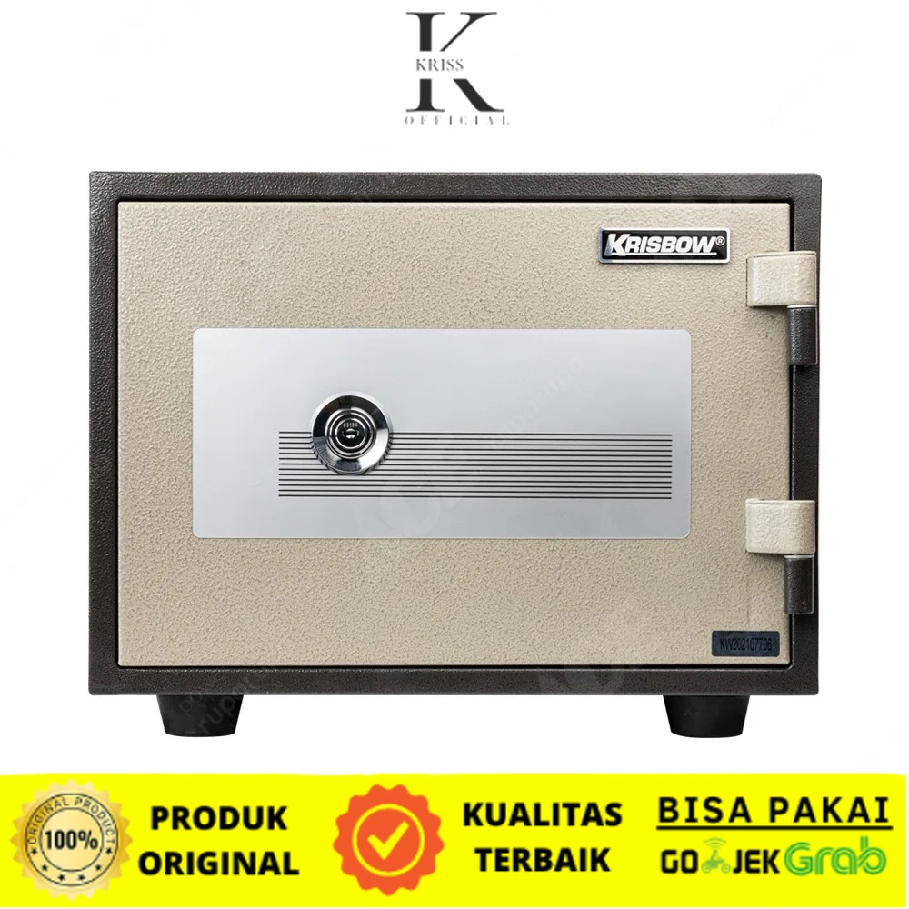 Jual Krisbow Brankas Tahan Api / tempat penyimpanan uang dan surat ...