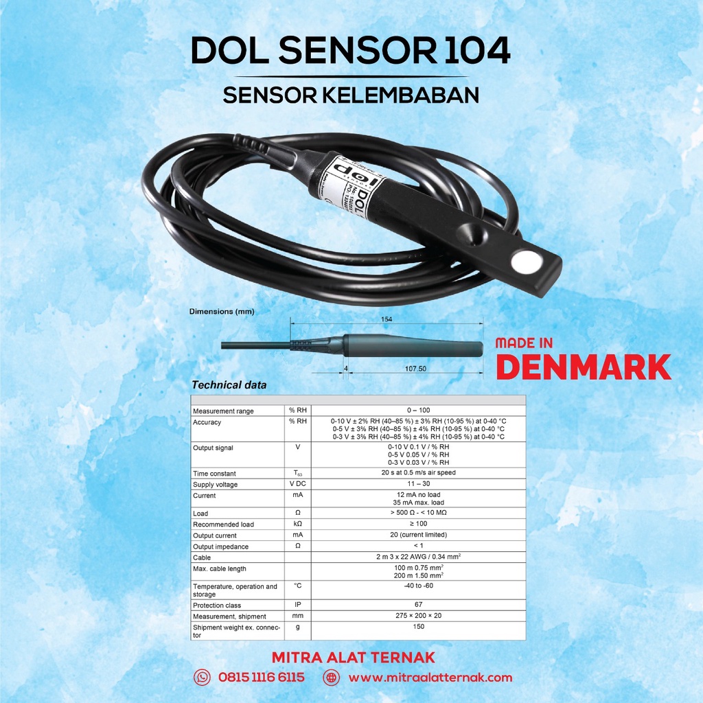 Jual Sensor Doll 104 - Sensor Kelembapan | Shopee Indonesia