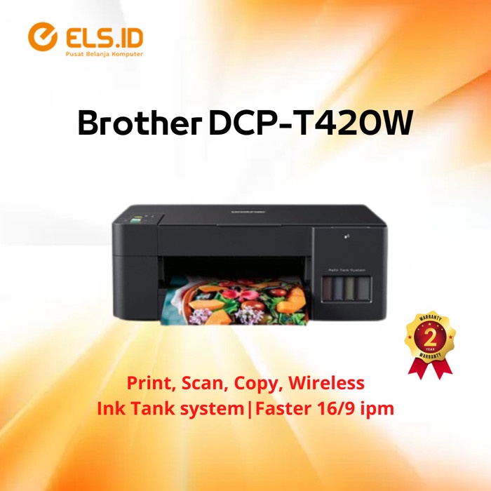 Jual Printer Wireless Brother DCP-T420W - Print Scan Copy | Shopee Indonesia