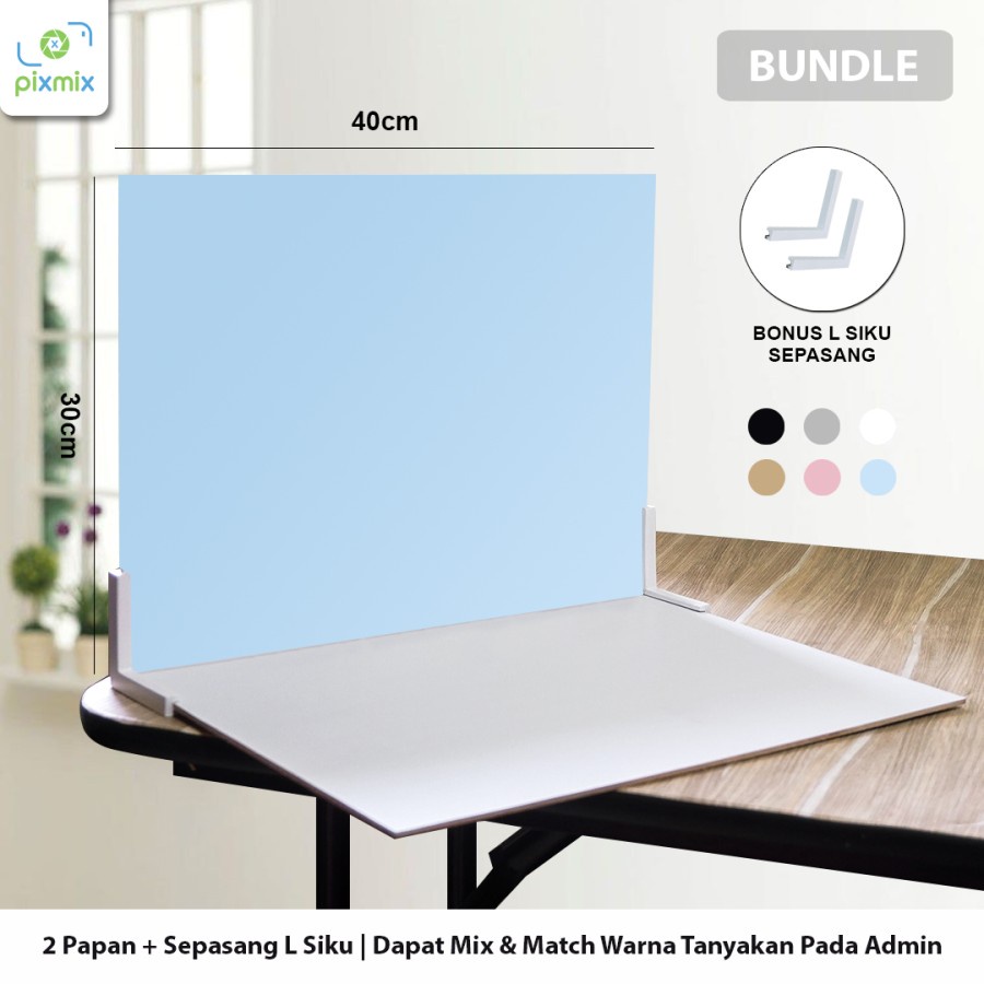 Jual Alas Foto Papan / Background Foto Hardboard Polos Pixmix - 30 x ...