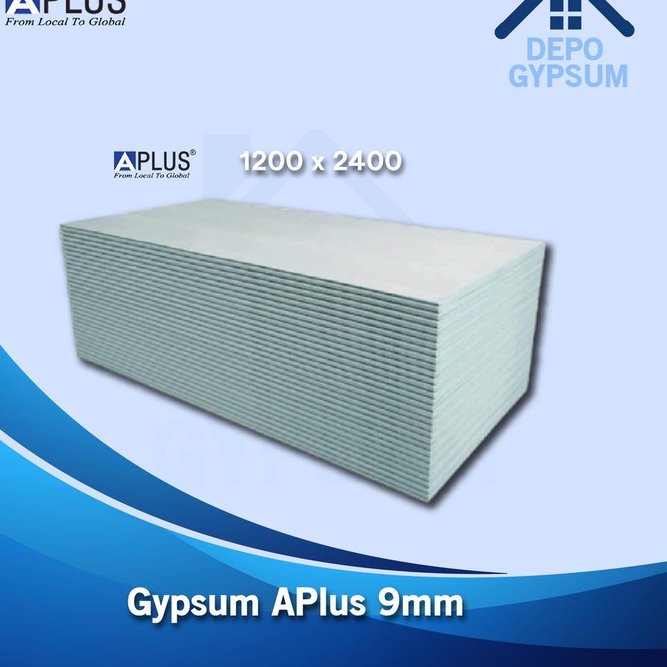 Jual ART7o2Nc--Papan Gypsum Aplus 09mm 1200x2400 | Papan Gipsum Aplus ...