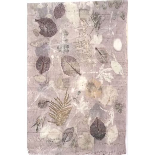 Jual Kain Ecoprint Fasnur motif daun | Shopee Indonesia