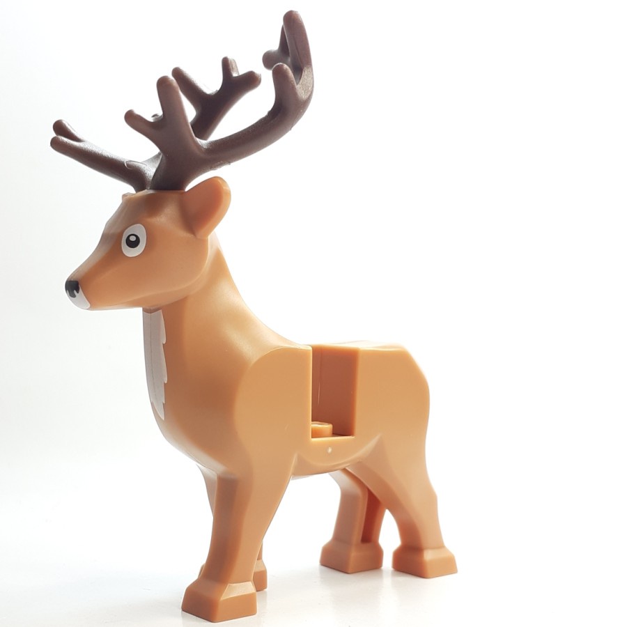 Jual Lego Rusa ( Deer With Dark Brown Antlers ) Stag,Reindeer | Shopee ...