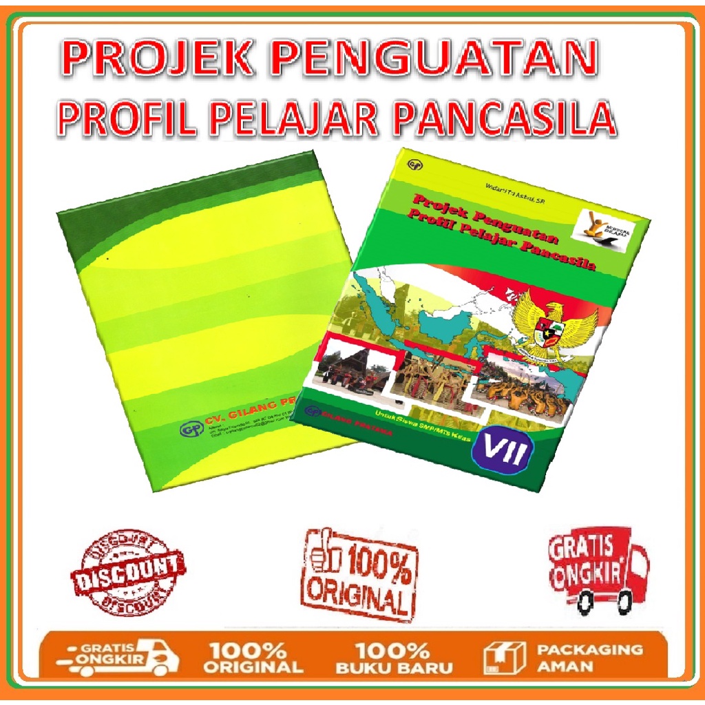 Jual Buku Projek Penguatan Profil Pelajar Pancasila SMP/MTS Kelas 7 - Penerbit Gilang Pratama ...