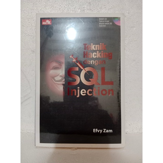 Jual BUKU TEKNIK HACKING DENGAN SQL INJECTION OLEH EFVY ZAM | Shopee Indonesia