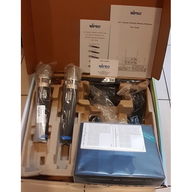 Jual Mic Wireless Mipro Act 312B Original Mipro Act 312(2mic) | Shopee ...