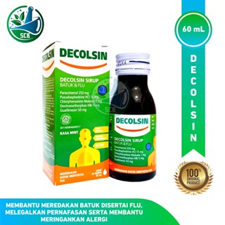 Jual Decolsin Syrup 60 mL - Obat Sirup Batuk dan Flu | Shopee Indonesia