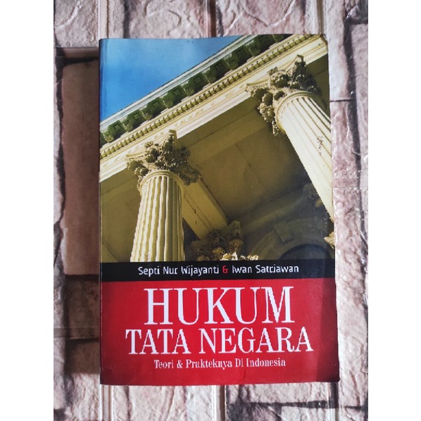Jual (ori) buku hukum tata negara: teori dan prakteknya di indonesia-septi nur wijayanti ...