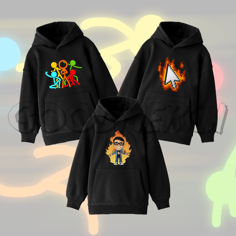 Jual JAKET SWEATER HOODIE ANAK ALAN BECKER LOGO FIVE STICK FIGURE ...