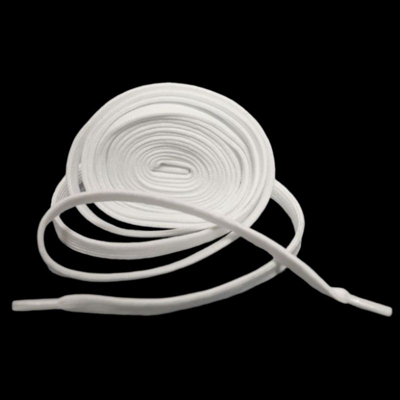 Jual Tali Sepatu Katun Putih Natural / Tali Sepatu Pilih Gepeng / Flat ...