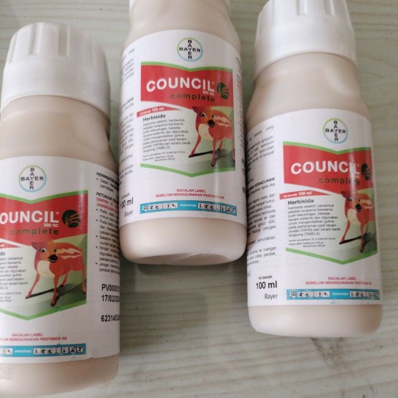 Jual COUNCIL#CONCIL#OBAT SUKET#HERBISIDA 100ml | Shopee Indonesia