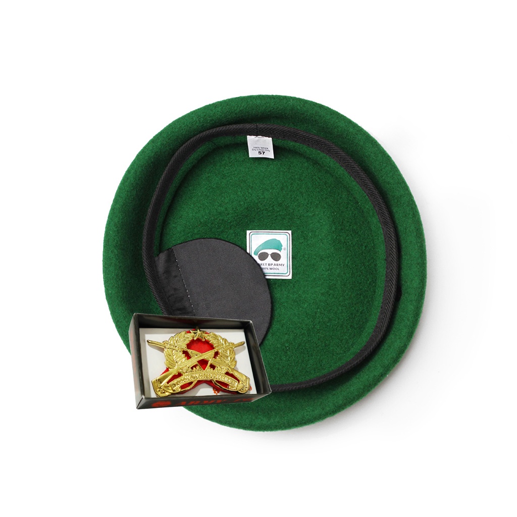 Jual baret infanteri merk kacamata+ emblem | Shopee Indonesia