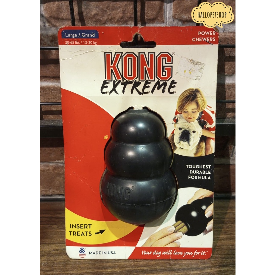 Jual KONG Extreme Large - Mainan Anjing Kong (UXL-X-LARGE) | Shopee ...