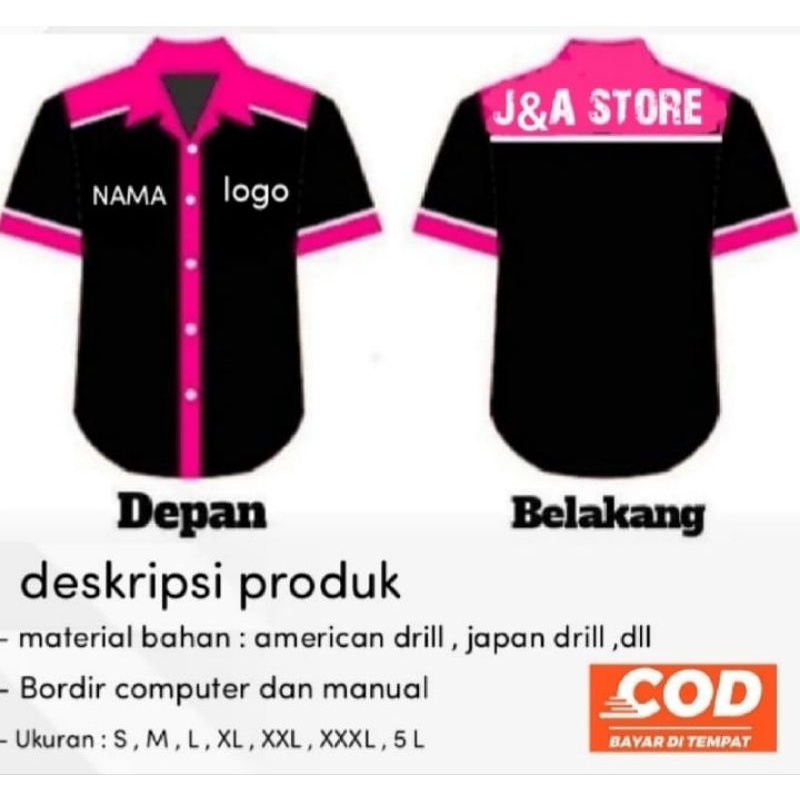 Jual custom batik,seragam kerja,sekolah,pdh,pdl,dll | Shopee Indonesia