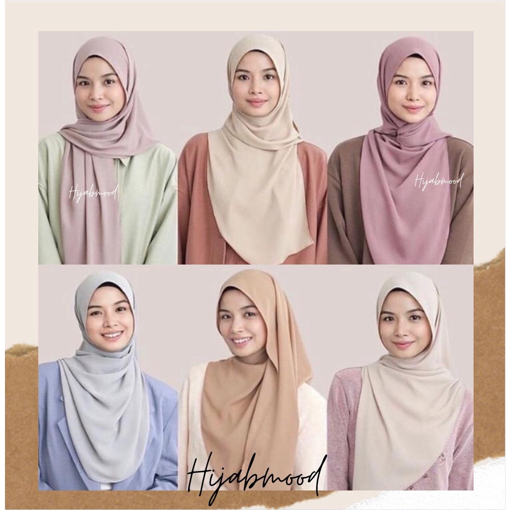 Jual Pashmina Oval Malaysia // Pashmina Oval Curve Ceruty Babydoll ...