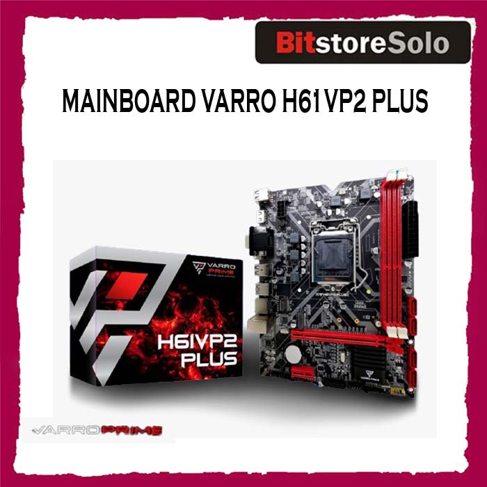 Jual Motherboard Mainboard Gaming Varro Prime H61VP2 Plus | Shopee ...
