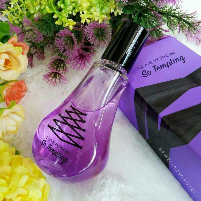 Jual 33958 parfum Love Potion So Tempting Fragrance Mist ungu | Shopee ...