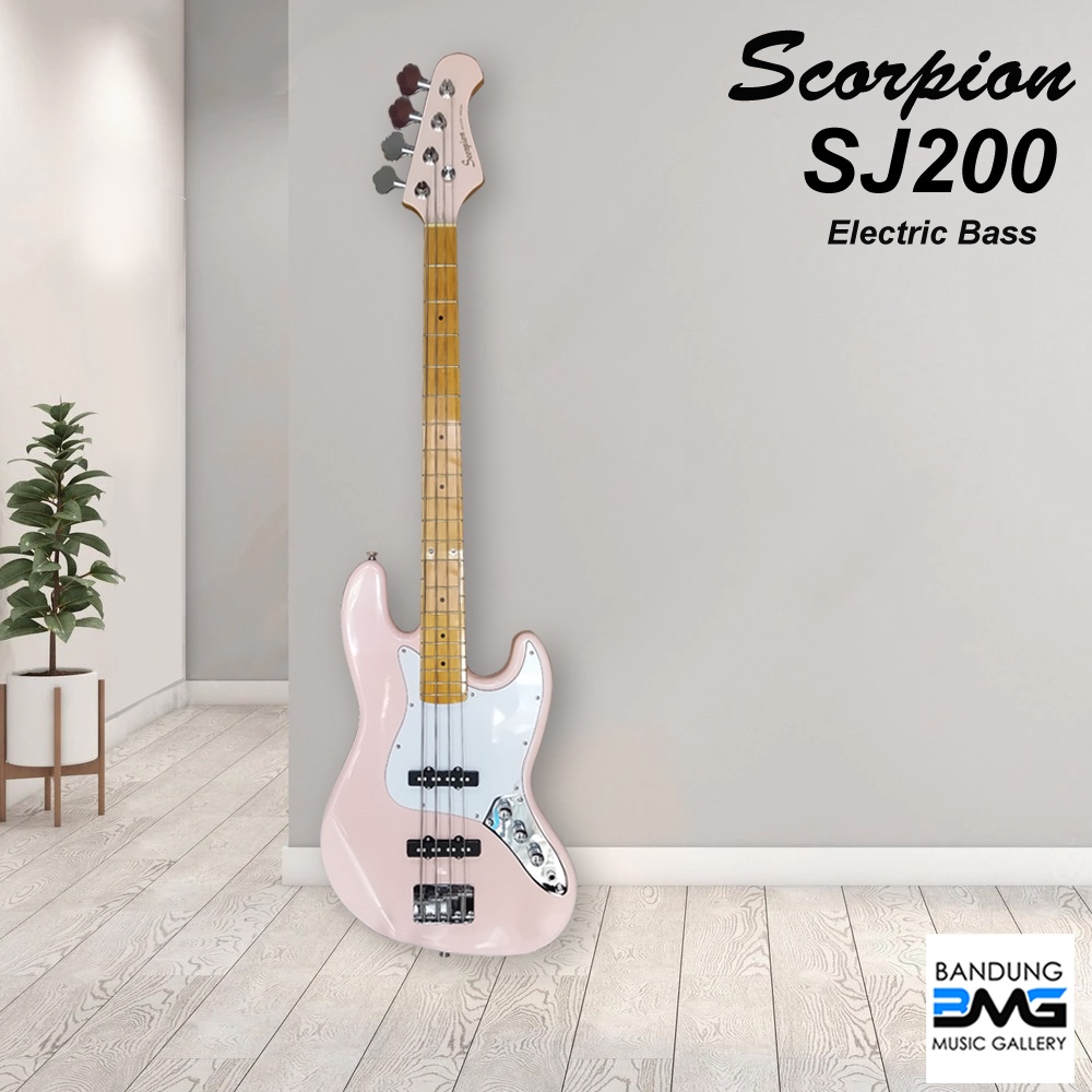 Jual Scorpion SJ200 Bass Elektrik Jazz Model / SJ 200 ORIGINAL | Shopee ...