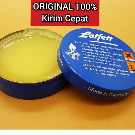 Jual Special Pasta Solder Lotfett Original 50 Gram Asli Germany ...